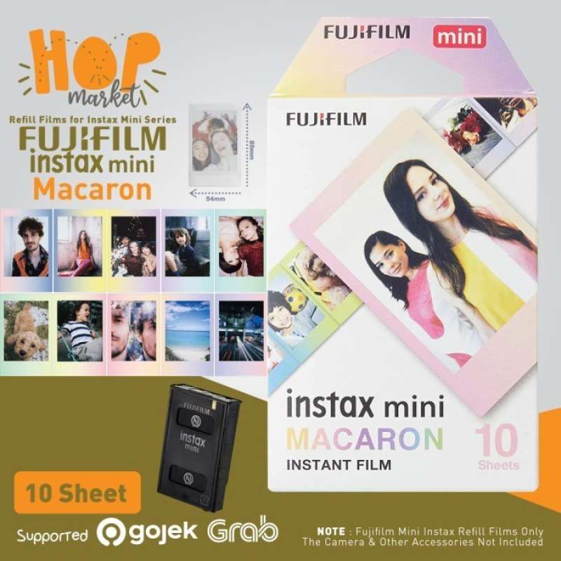 Jual Fujifilm Refill Instax Mini Film Macaron - Isi 10 Lembar Di Seller ...