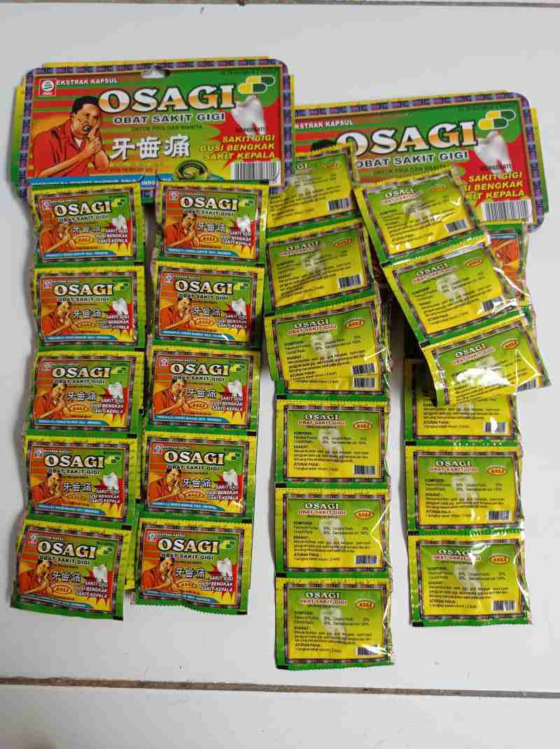 Promo Osagi Kapsul Isi 20 Sachet Original Diskon 22% Di Seller Toko Ubu ...