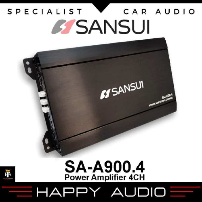 Jual Power Amplifier 4 Channel Sansui Sa-a900.4 12000 Max Power Output ...