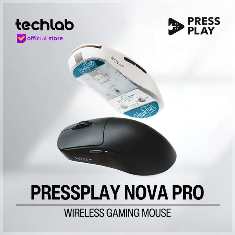 Promo Press Play / Pressplay Nova Lightweight Wireless Gaming Mouse ...