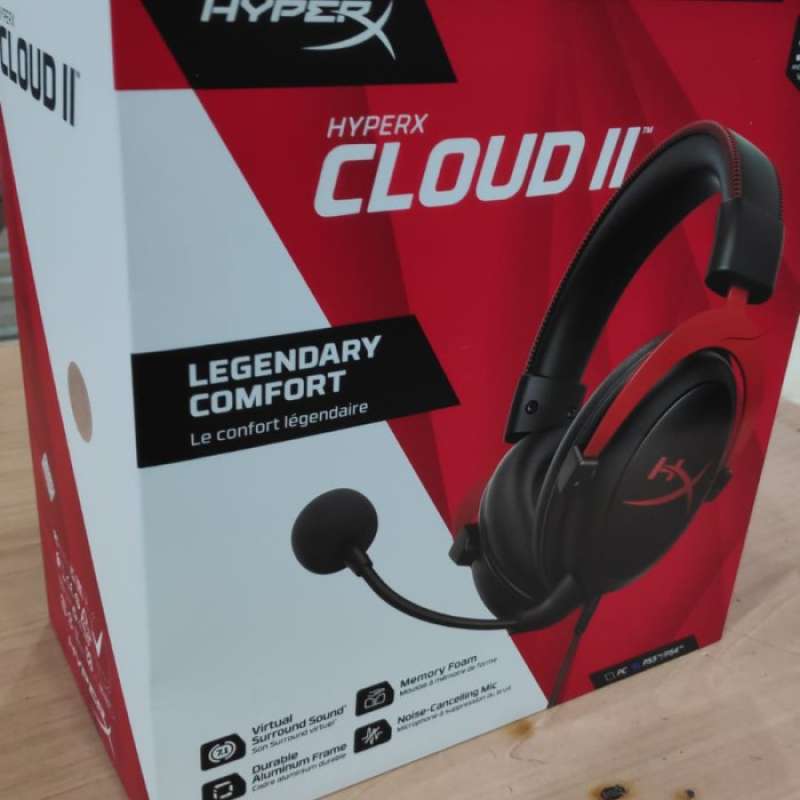 Promo Kingston Hyper X Cloud Ii Gaming Headset For Pc,ps4,xbox One Diskon 23% Di Seller Lepimu ...