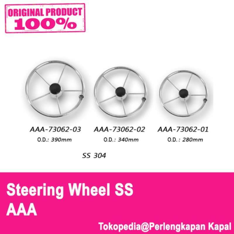 Promo Steering Wheel Stainless (73062) / Setir Kapal Diskon 23% Di ...