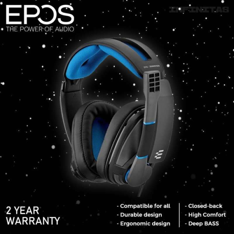 Promo Epos Sennheiser Gsp-300 / Gsp300 Fessional Gaming Headset Diskon 23% Di Seller Lepimu ...