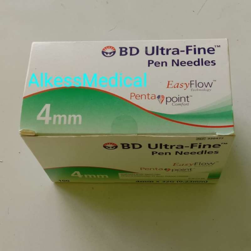 Promo Bd.micro Fine Ultra/jarum Insulin Pen Needle.4mm X 32g (0,23mm ...