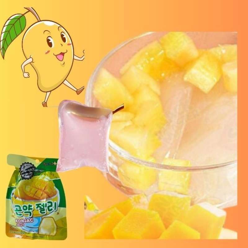 Jual Luvmi Konjac Jelly 200g Rasa Buah Mangga Jelly Aneka Rasa Buah ...