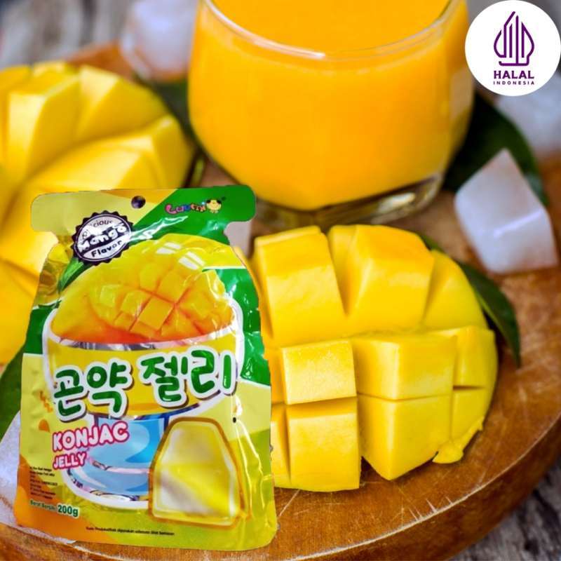 Jual Luvmi Konjac Jelly 200g Rasa Buah Mangga Jelly Aneka Rasa Buah ...