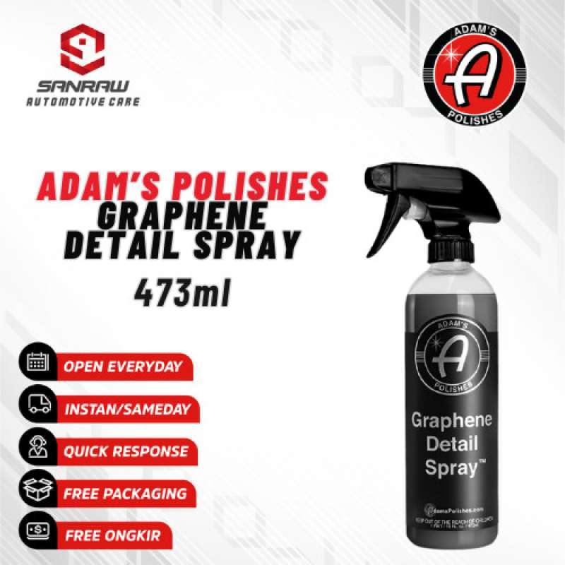 Promo Adams Adam's Polishes Graphene Detail Spray 473ml, Quick Detailer ...