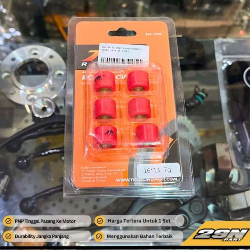 Jual Roller Tk Racing Honda Beat Scoopy Vario Yamaha Nmax Aerox Fazzio ...