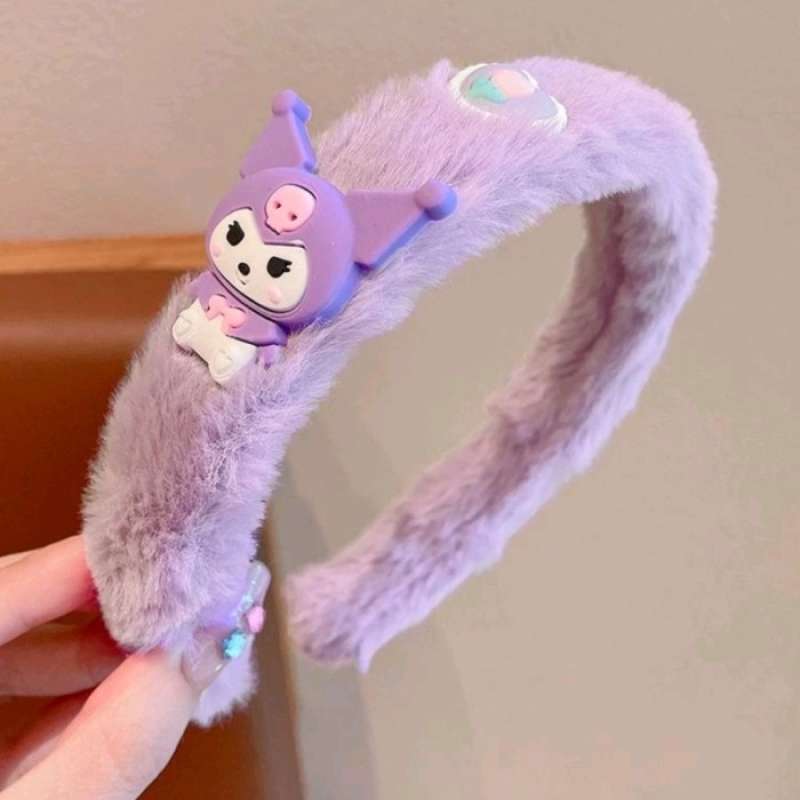 Jual Bando Kuromi Anak Bando Anak Kuromi Ungu Bando Anak Karakter Di ...