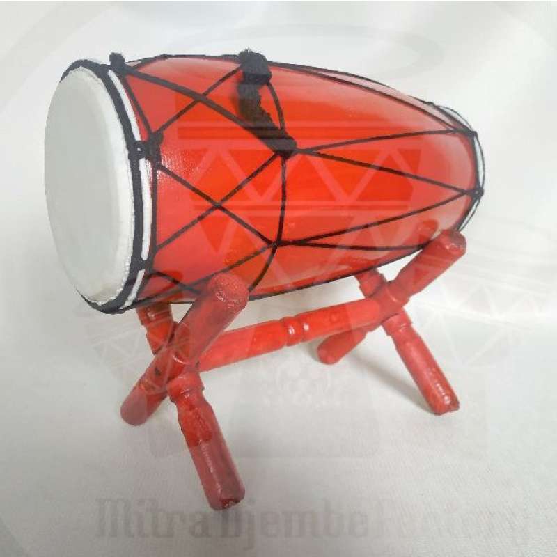 Jual Mainan Anak Alat Musik Kendang Jawa Jaipong Gamelan 30cm + Stand ...