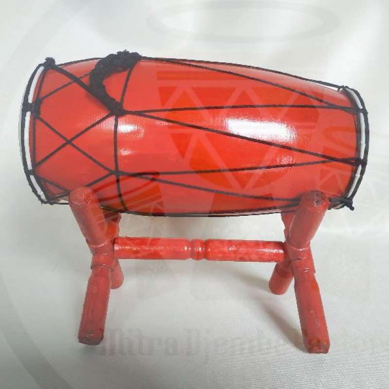 Jual Mainan Anak Alat Musik Kendang Jawa Jaipong Gamelan 30cm + Stand ...