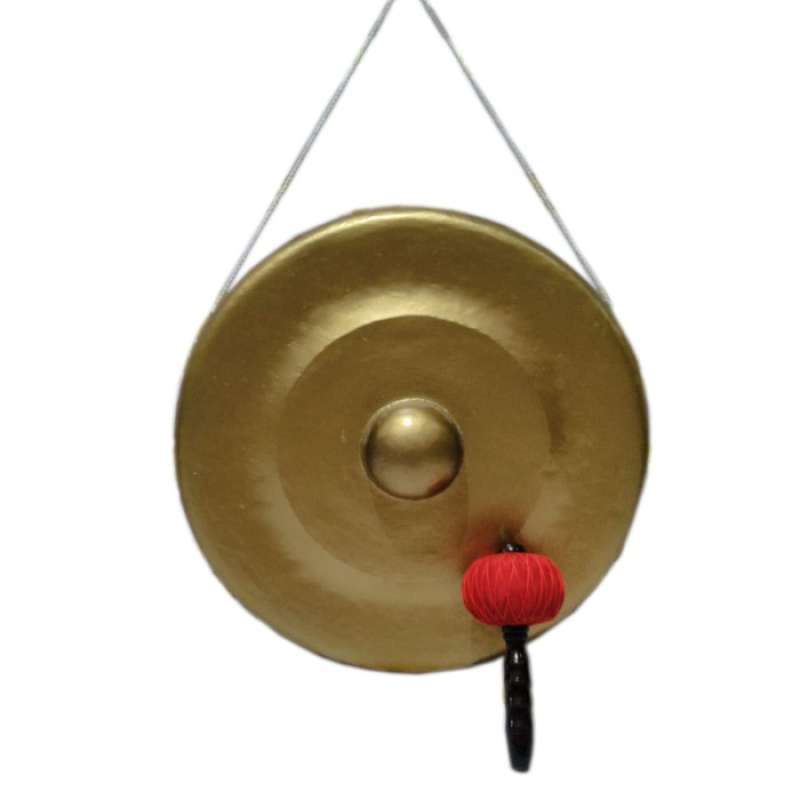 Jual Gong Besi & Pencu Kuningan 40cm 50cm Plus Pukulan Dan Tali ...