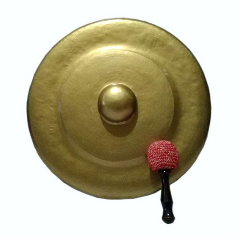 Jual Gong Besi & Pencu Kuningan 40cm 50cm Plus Pukulan Dan Tali ...