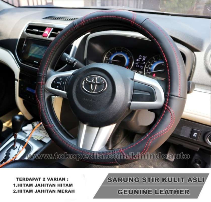 Promo Sarung Stir / Cover Stir Kulit Asli Universal Toyota Camry Diskon ...