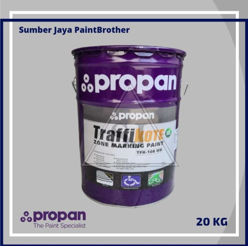 Promo Cat Jalan / Roadline Pan Traffikote 108 Wb - Yellow 20l Diskon 23 ...