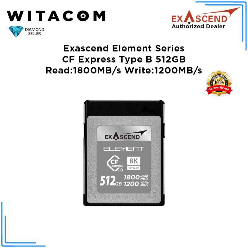 Jual Witacom - Memory Card Exascend Element Series Cf Express Type B ...