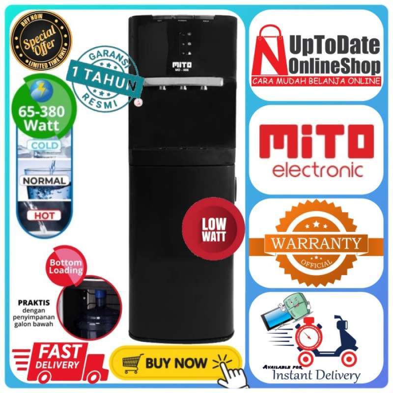 Promo Dispenser Mito Md-666 Md777 Super Low Watt Bottom Loading Mito ...