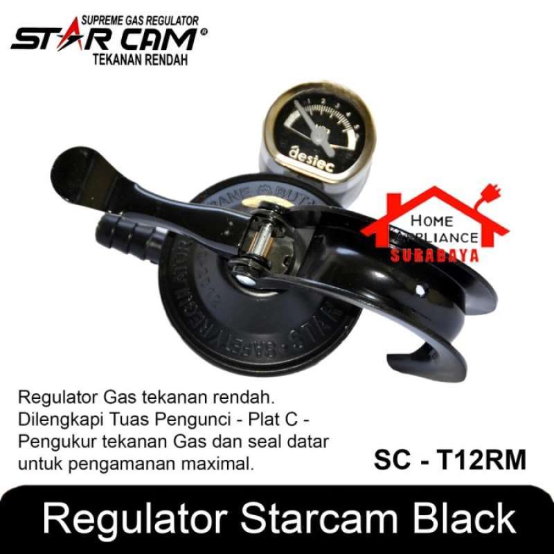 Jual Regulator + Meter Starcam Star Cam Tekanan Rendah Low Pressure Sc ...