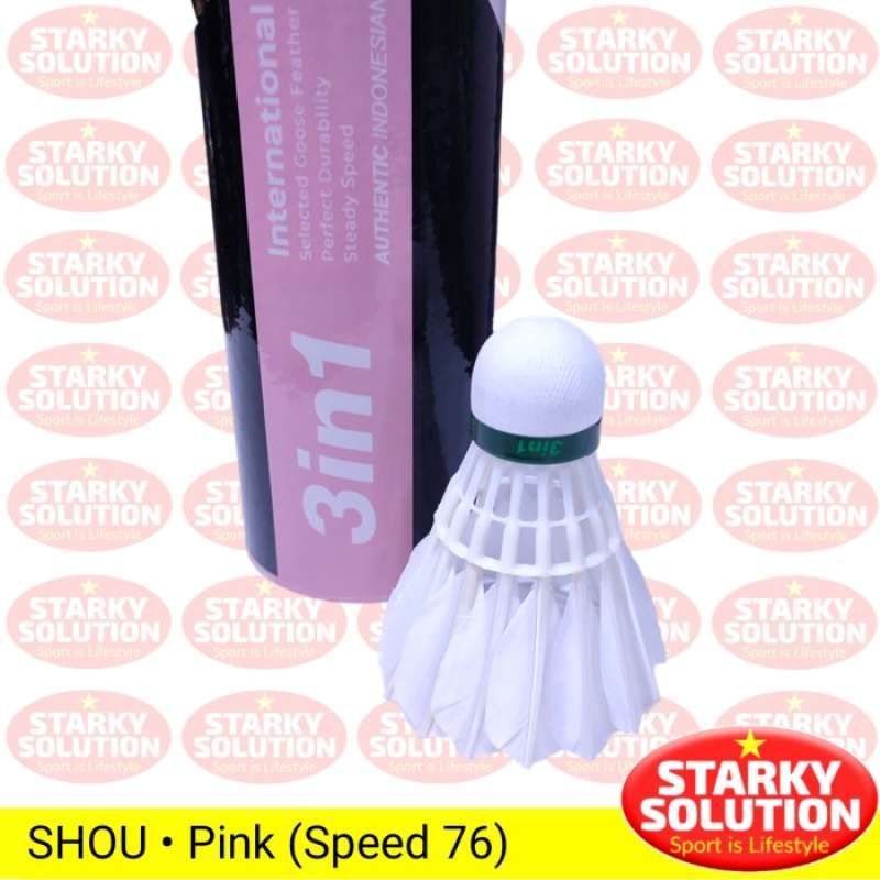 Promo Promo- Shuttlecock 3 In 1 Shou Kok Kock Bulutangkis Badminton ...