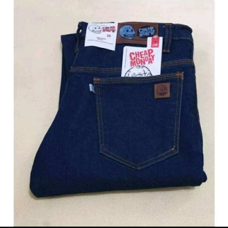 Celana Jeans Stretch Cutbray Pria Gratis Ongkir 🔥 Harga Murah Maret 2025