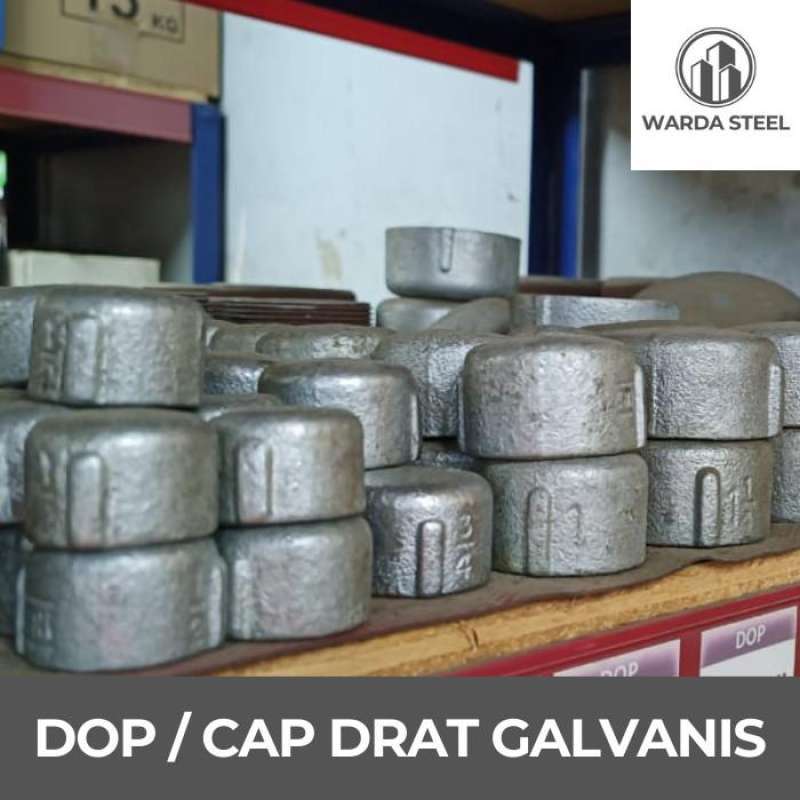 Jual Dop Galvanis 2 Besi Drat Dalam - Tutup Pipa Cap 2 Inch Di Seller ...