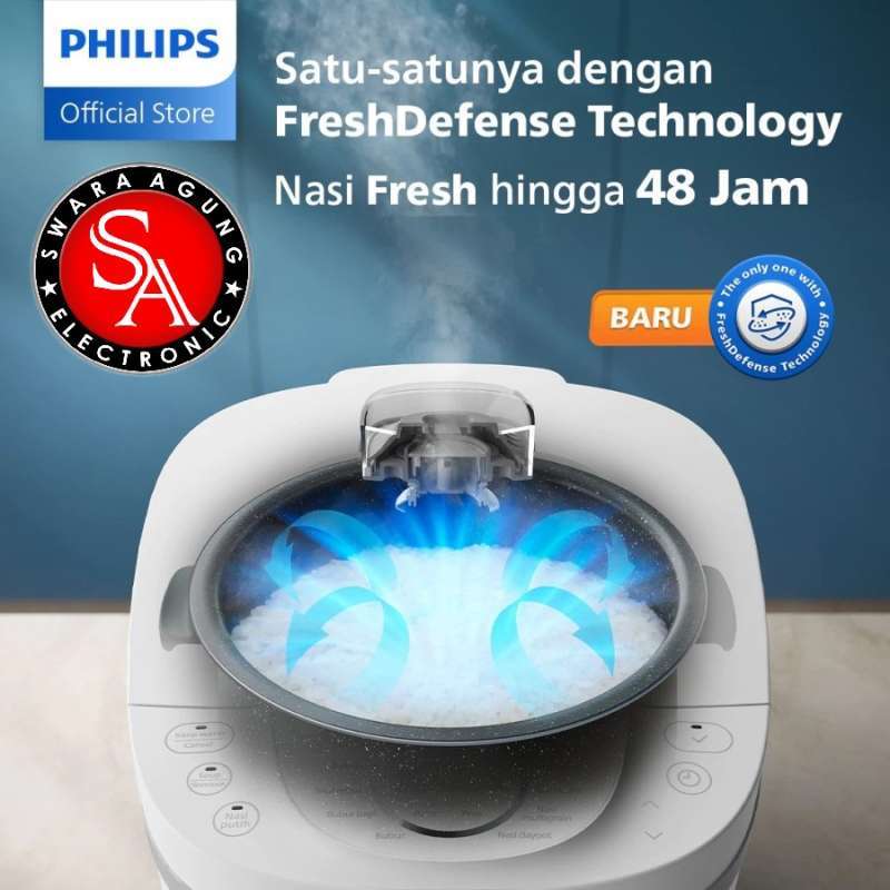 Promo Rice Cooker Digital 1.8 Liter Philips Type : Hd-4716 - New 2025 ...