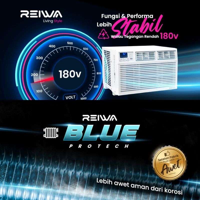 Jual Reiwa Cw-0901ra / Cw-0501ra - Ac Window Portable Reiwa 1 Pk Dan 0. ...