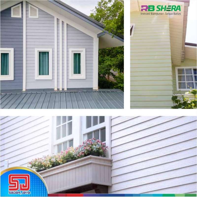 Jual Rb Shera Plank Teak 20cm 30 Cm 3meter 4m 8mm Lisplang Fiber Semen ...