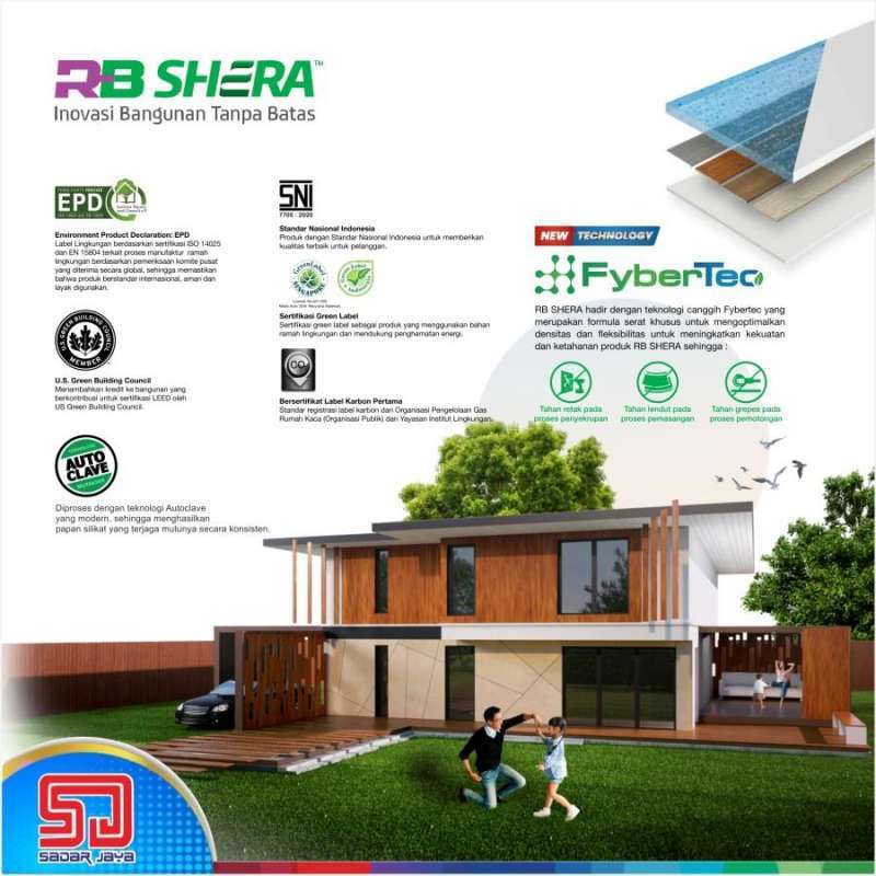 Jual Rb Shera Plank Teak 20cm 30 Cm 3meter 4m 8mm Lisplang Fiber Semen ...