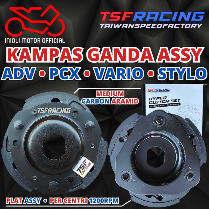 Jual Mangkok Kampas Ganda Tsf Racing Vario 125 Fi Vario 150 160 Esp Old New Led Adv Pcx 150 160 ...
