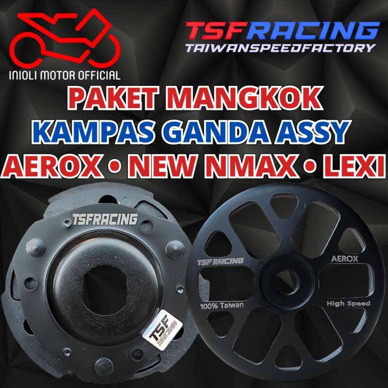 Jual Mangkok Kampas Ganda Tsf Racing Vario 125 Fi Vario 150 160 Esp Old New Led Adv Pcx 150 160 ...