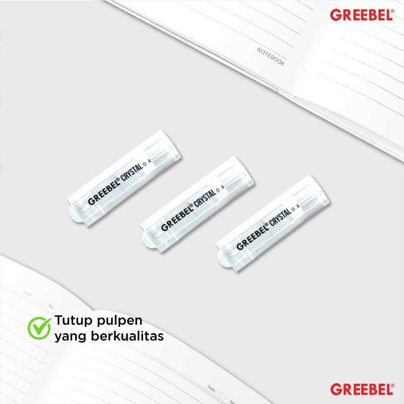 Promo Greebel Pulpen Ballpen / Crystal 0.5 Gp-520 (12pcs/set ...