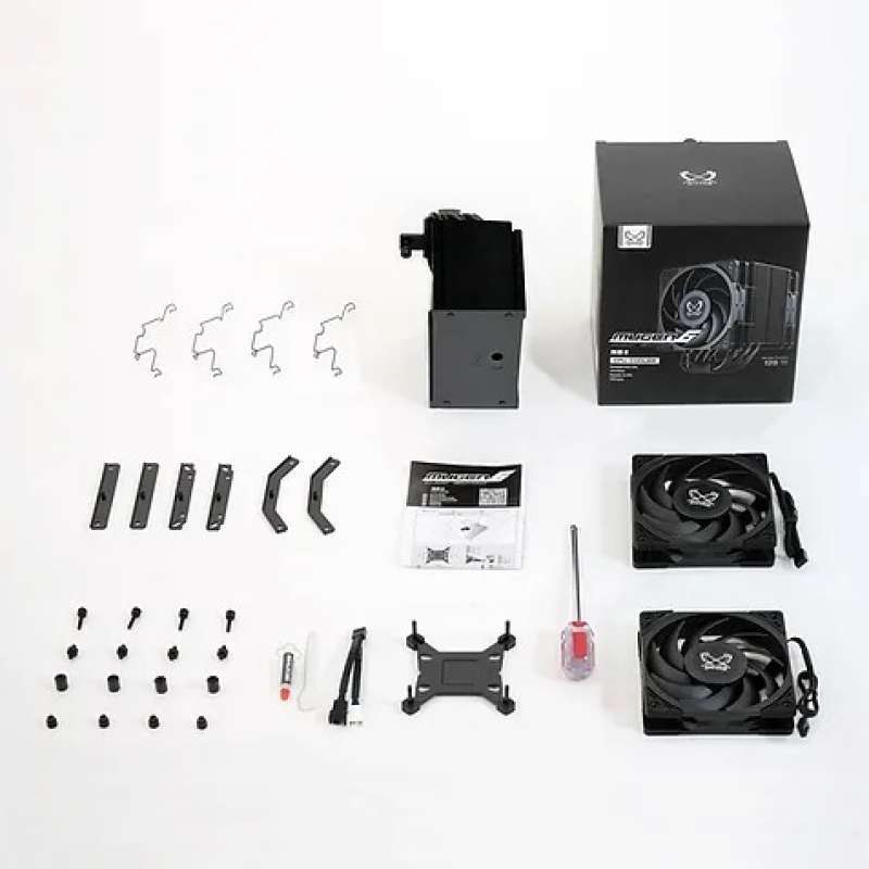 Jual Scythe Mugen 6 Dbe Black Cpu Air Cooler Dual Fan Di Seller ...