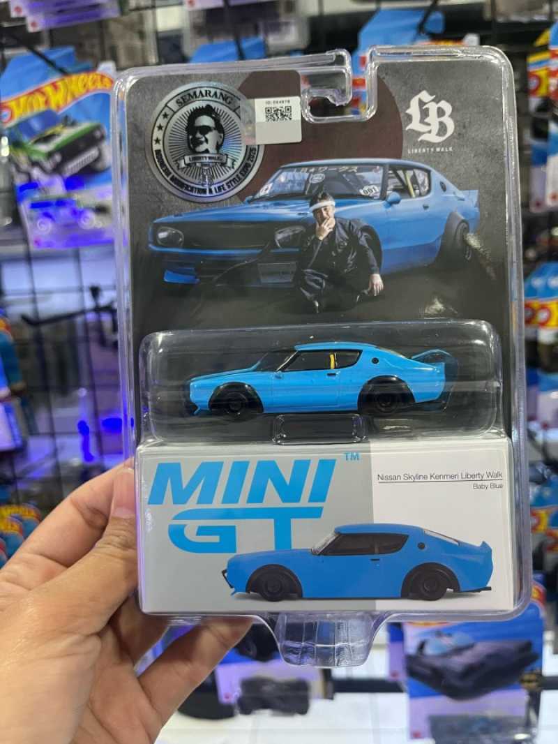 Jual Mini Gt #712 Nissan Skyline Kenmeri Liberty Walk Baby Blue Imx ...