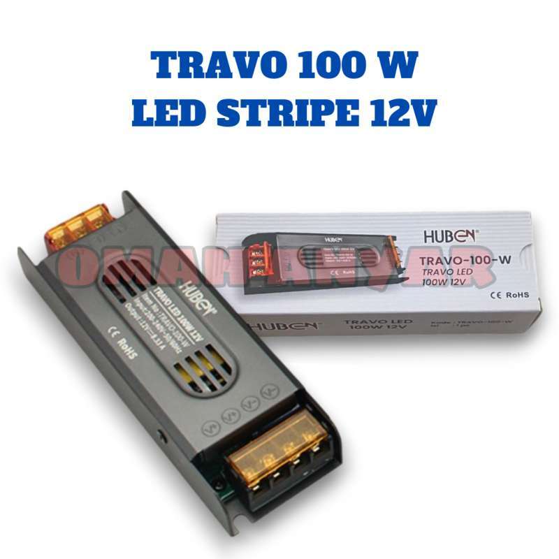 Jual Travo Led Strip 12v – Power Supply Led 12 Volt - Travo-300-w Di ...
