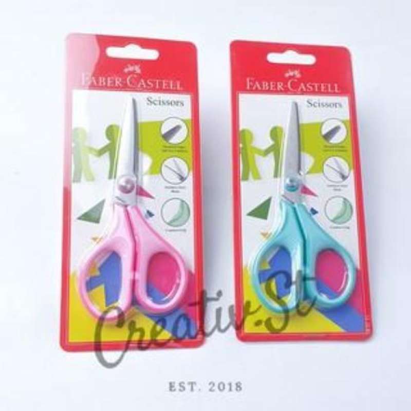 Promo Faber Castell Faber-castell Gunting Soft Grip Scissor 1871 - 1870 ...
