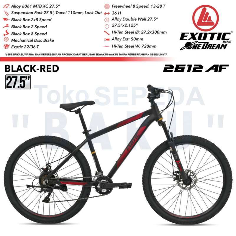 Sepeda MTB Exotic - Harga Terbaru Mei 2026