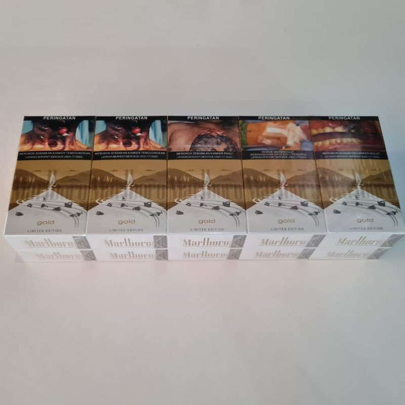Jual Marlboro Gold Limited Edition [1 Slop / 10 Bungkus @ 20 Batang ...