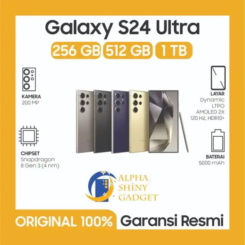 Samsung S24 Ultra 512 - Harga Terbaru 2026