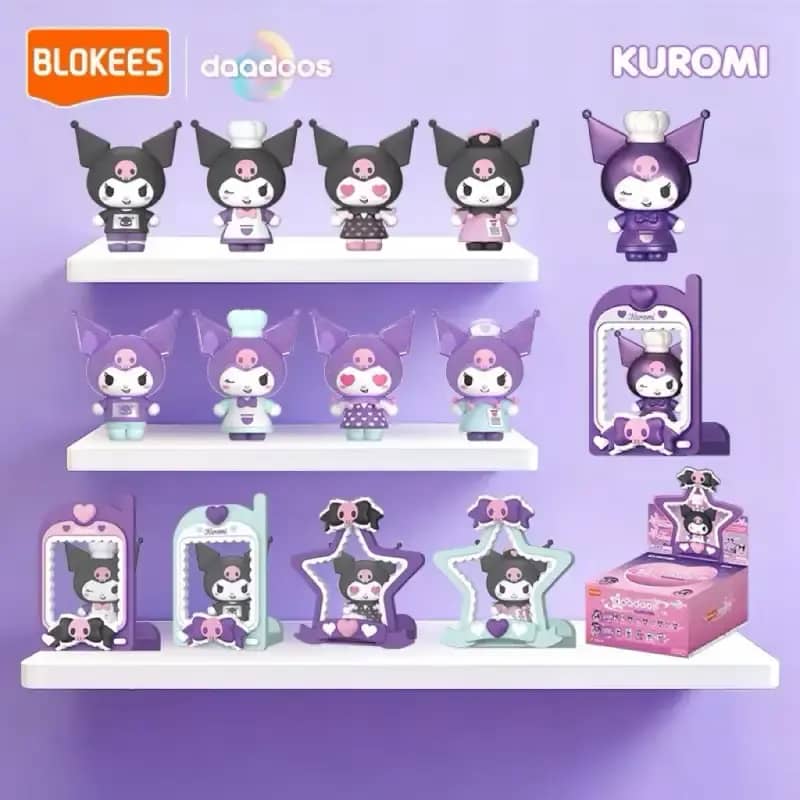 Promo Blokees Sanrio Kuromi Dadoos Fun Collection Magical Kuromi (1pcs ...