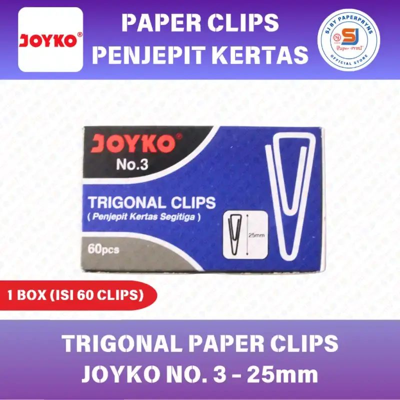 Jual Trigonal Clips Joyko Isi 🏷️ Original Terbaru, Terlengkap, & Harga ...