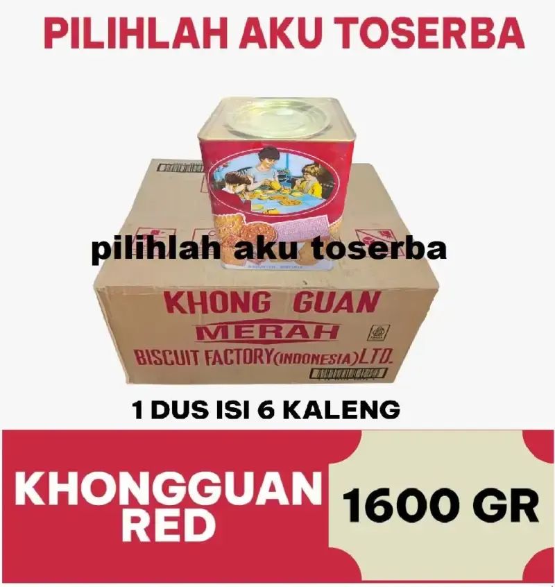 Khong Guan Assorted Can 1600 Gr Gratis Ongkir 🔥 Harga Murah Juni 2026