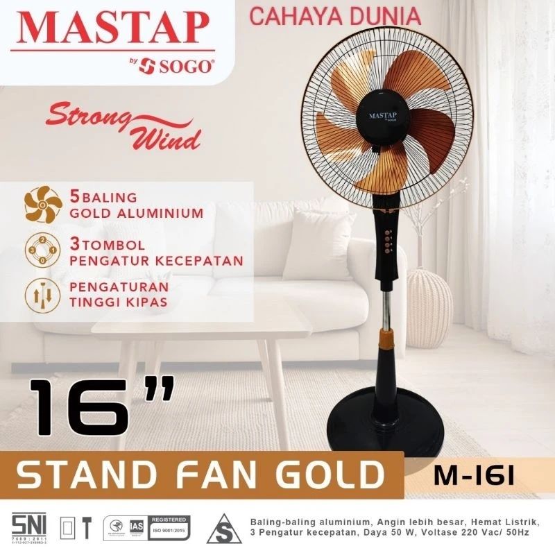 Promo Sky - Tornado Stand Fan Mastap 16in M-161/kipas Angin Besi ...