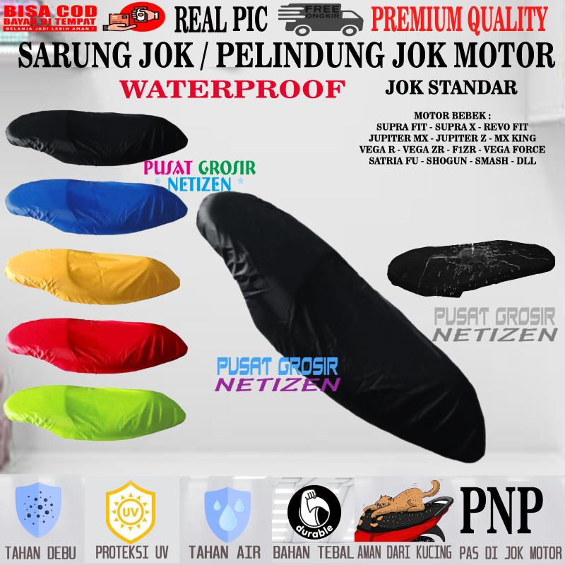 Promo Sarung Jok Motor Suzuki Satria Smash Shogun Sarung Cover ...