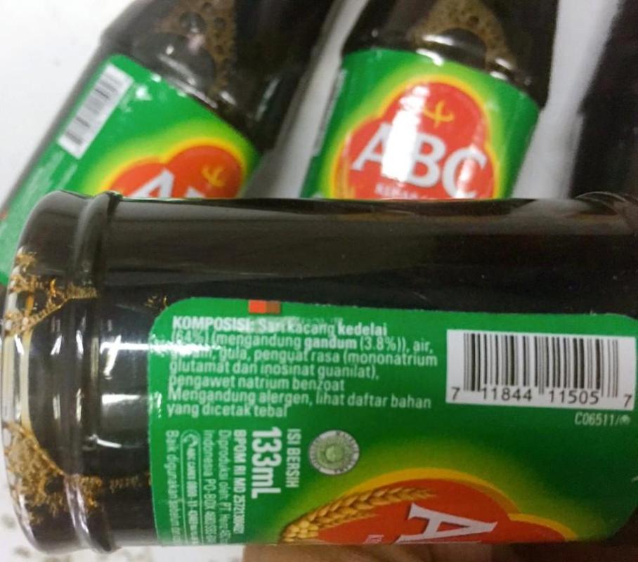 Jual Kecap Asin Abc Kecap Asin - Kemasan Botol 133 Ml Di Seller ...