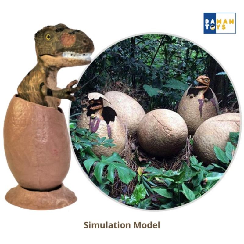 Promo Action Figure Dinosaurus Egg Set 6 Pcs Telur Dinosaurus Cake ...