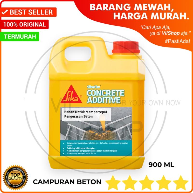 Jual Sika Concrete Additive Untuk Mempercepat Pengerasan Beton 900 Ml ...