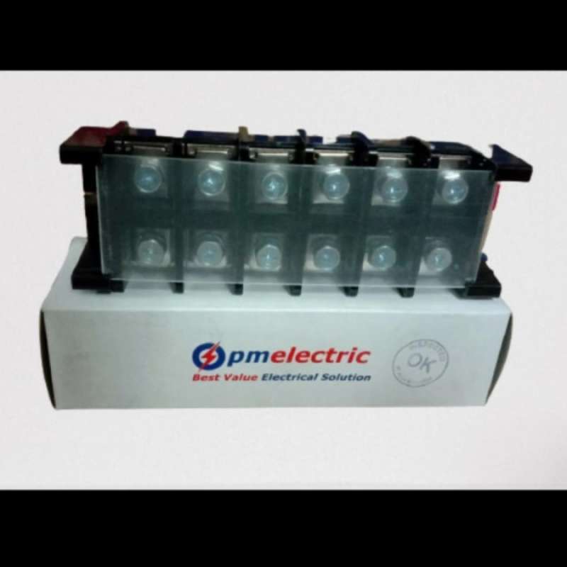 Jual Stb 100a 6p / Terminal Block Pm / Terminal 100 Ampere 6 Pole Di ...