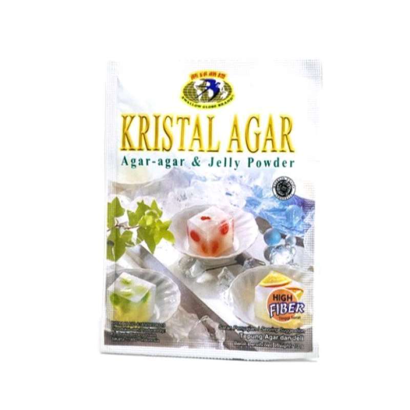 Jual Kristal Agar Tanpa Rasa 10gr Agar-agar&jelly Powder Di Seller Toko ...