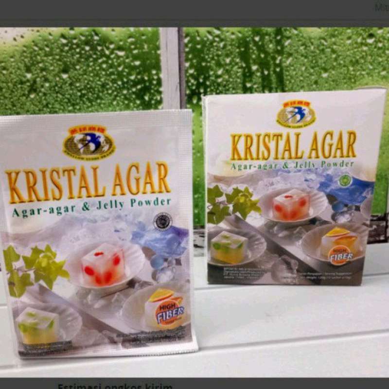 Jual Kristal Agar Tanpa Rasa 10gr Agar-agar&jelly Powder Di Seller Toko ...